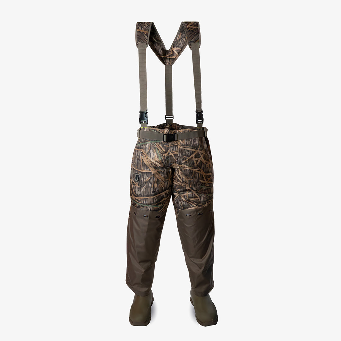Omega Waist Waders | Mens - Mossy Oak Original Shadow Grass – Gator Waders